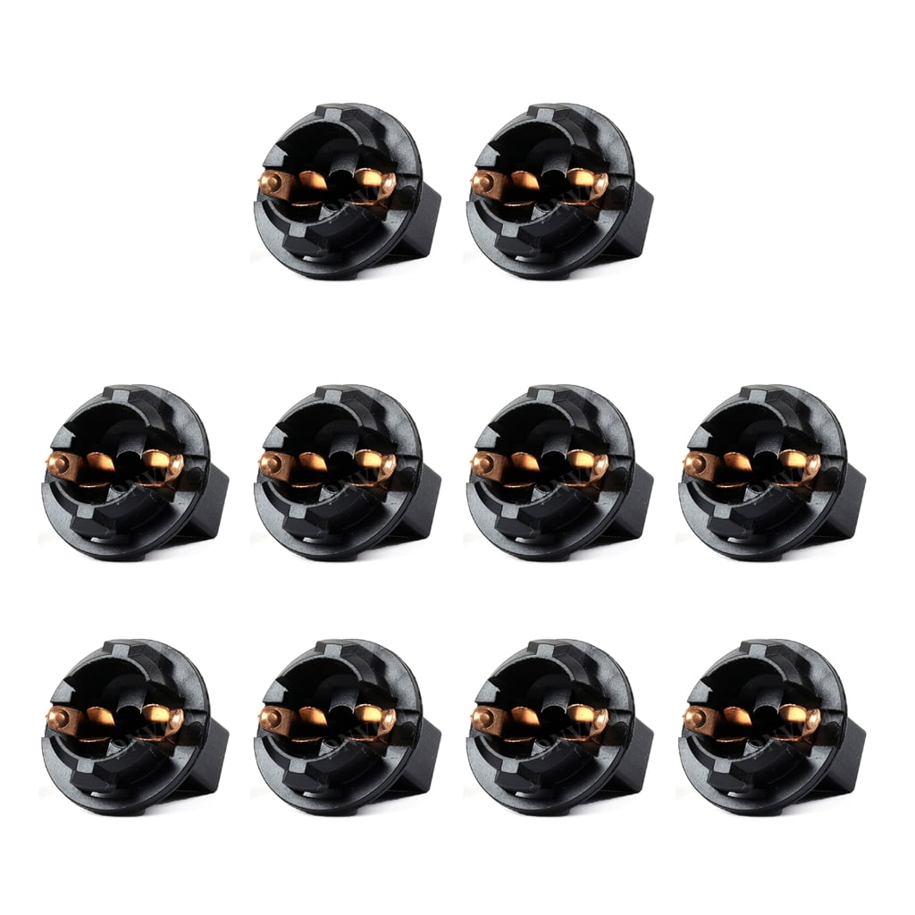 10pcs LED Twist Lock Socket Lamp Holder T5/T10 Lamp Base Bulbs Socket ...