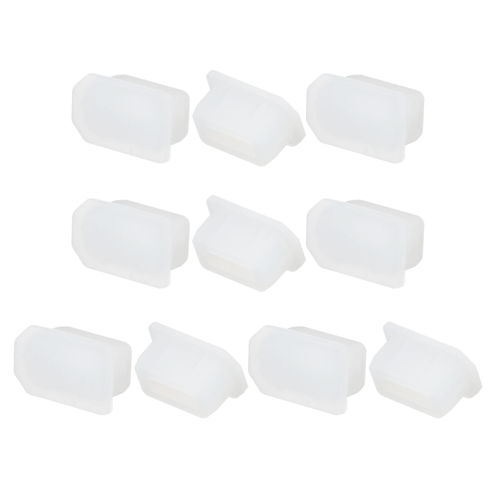 10pcs Laptop 1394 6P Port Duct Covers Caps Silicone Plugs Protectors ...