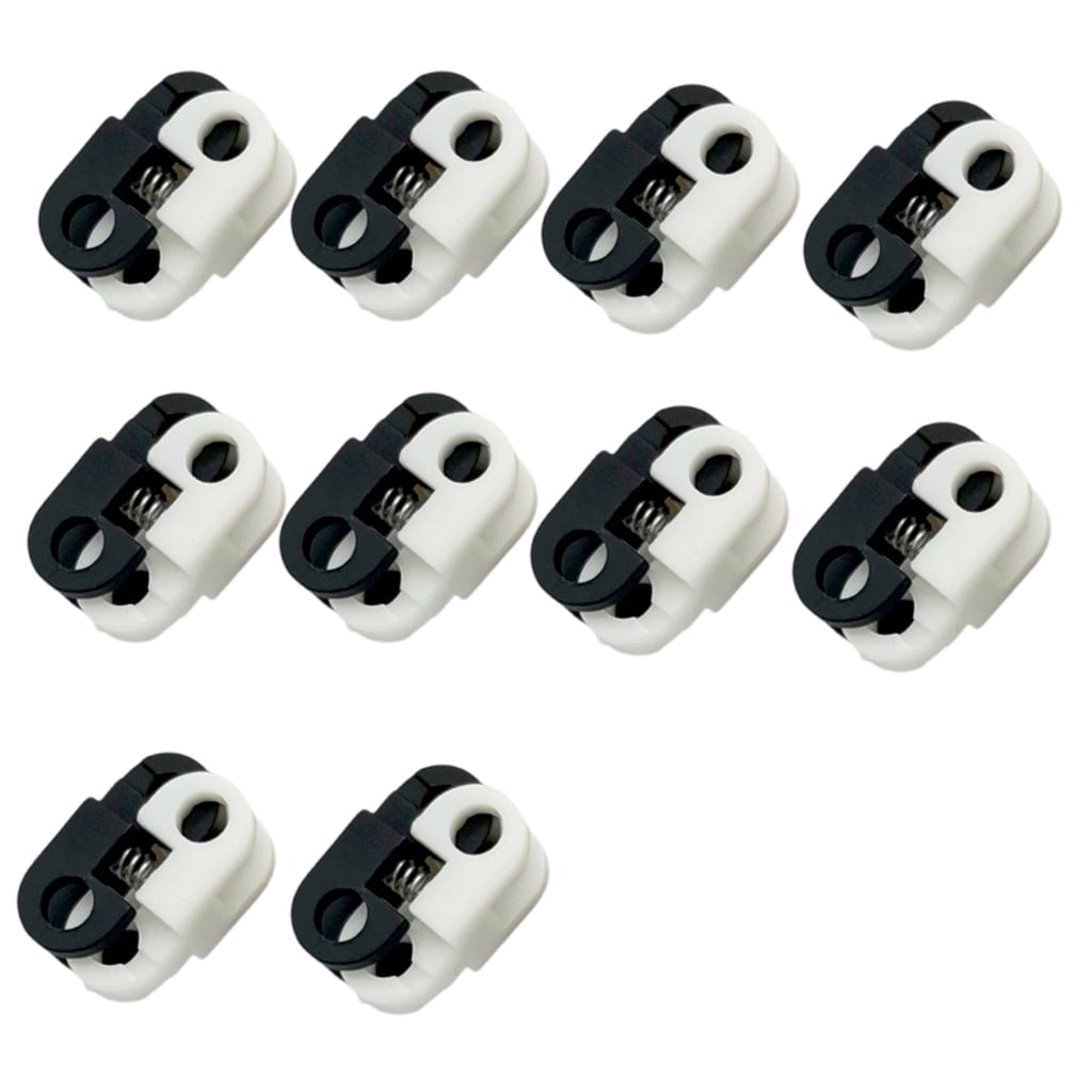 10pcs Light weight Spring Toggles Adjustable Cord Fasteners Travel Cord ...