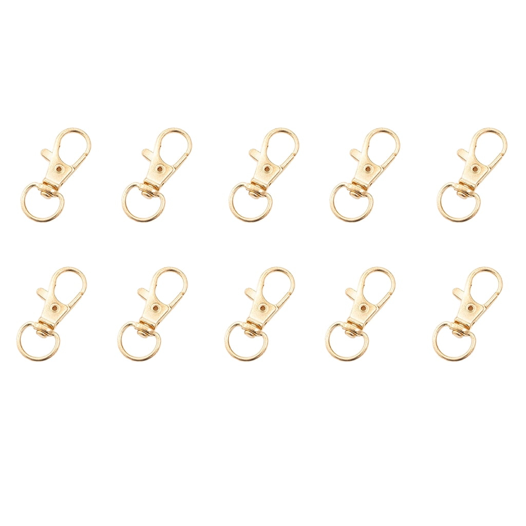10pcs Lobster Claw Clasp Hooks Clasps Lanyard Hook for Keychain Jewelry ...