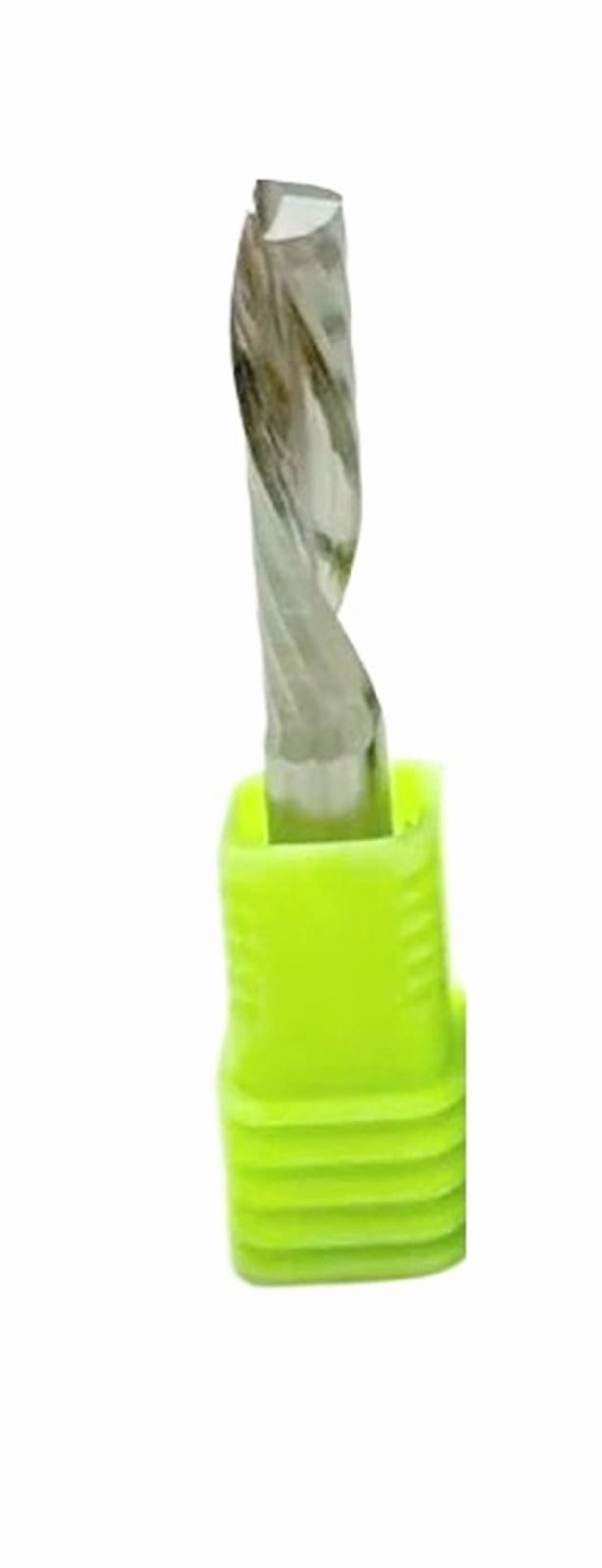 10pcs/Lot 5A 3.175/4/5/6/8mm Left Spiral Carbide Milling Cutter Single ...