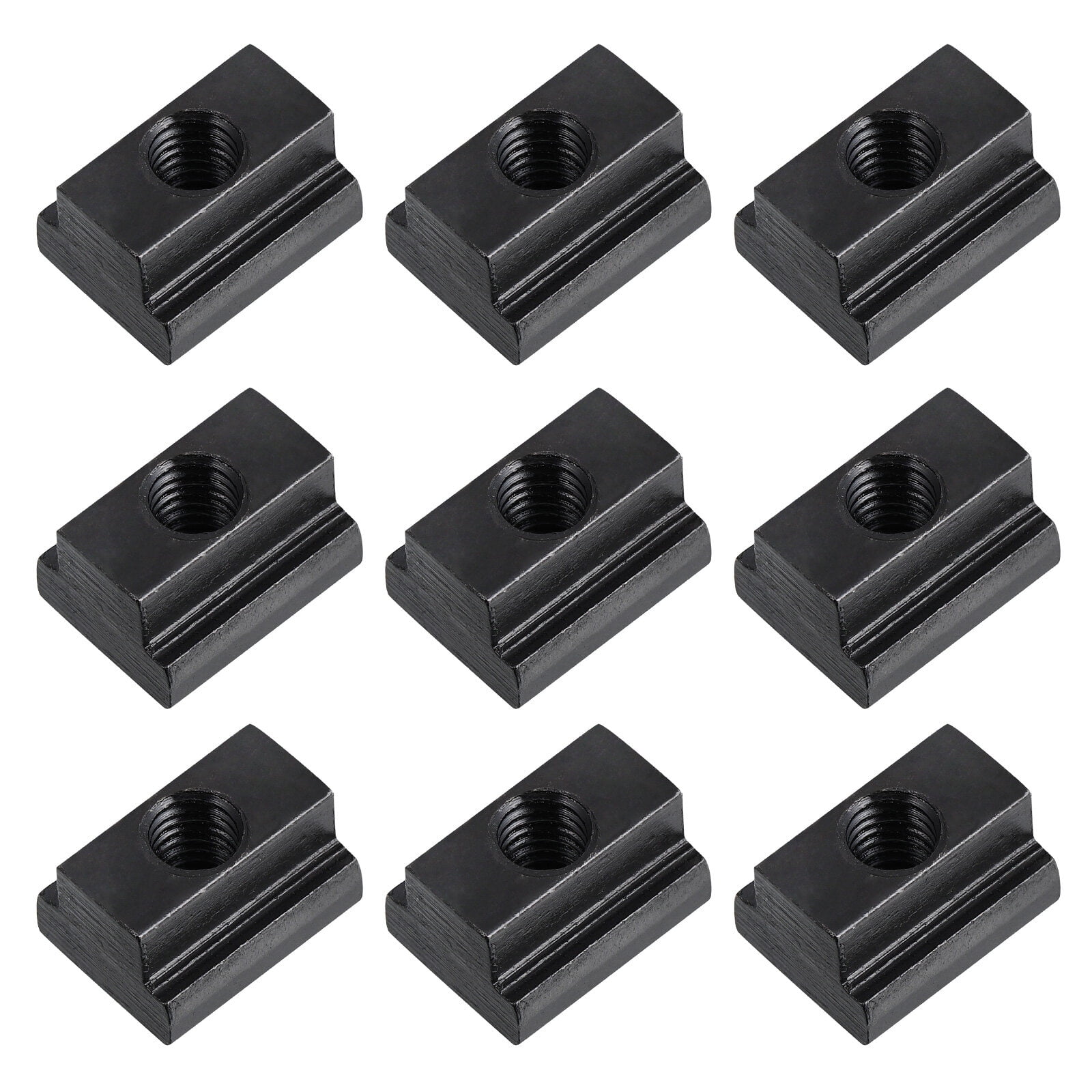 10pcs M8 T-Slot Nuts T Sliding Nut Block Slots Carbon Steel Nuts for ...