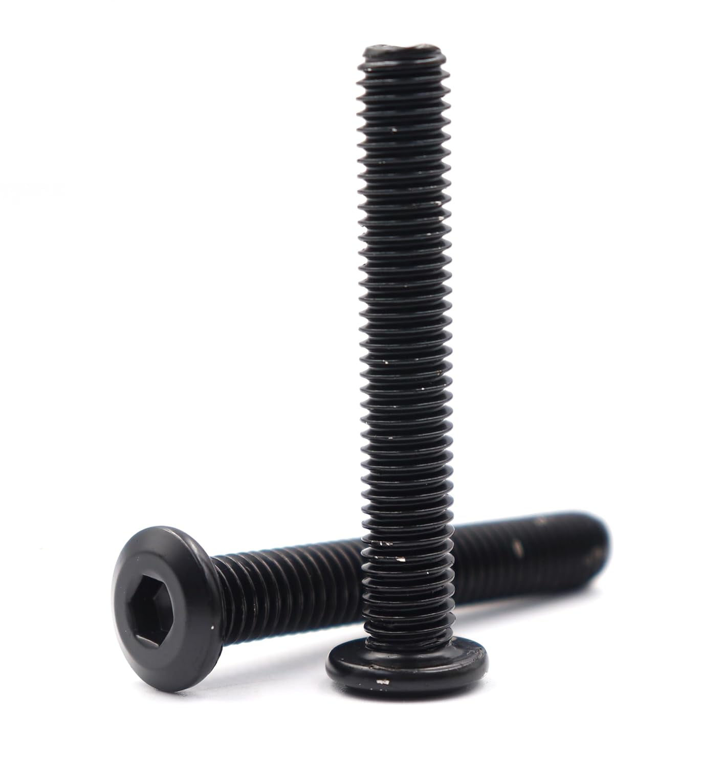 10pcs M8 x 50mm Black Rivet Countersunk Socket Cap Allen Bolts Rivet ...