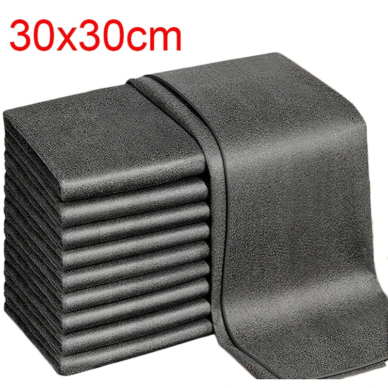 10pcs Magic Cleaning Cloths Reusable Microfiber Washing Rags Window ...