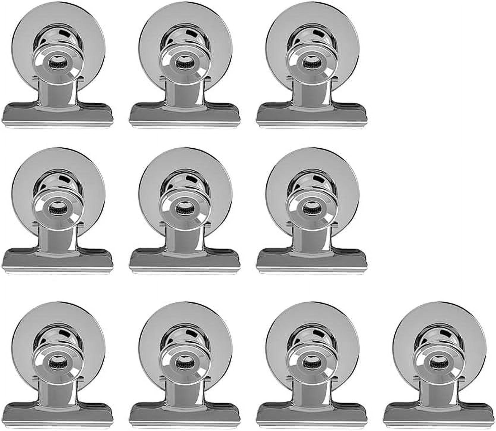 10pcs Magnetic Clips Set Refrigerator Strong Magnet Clips Stainless ...