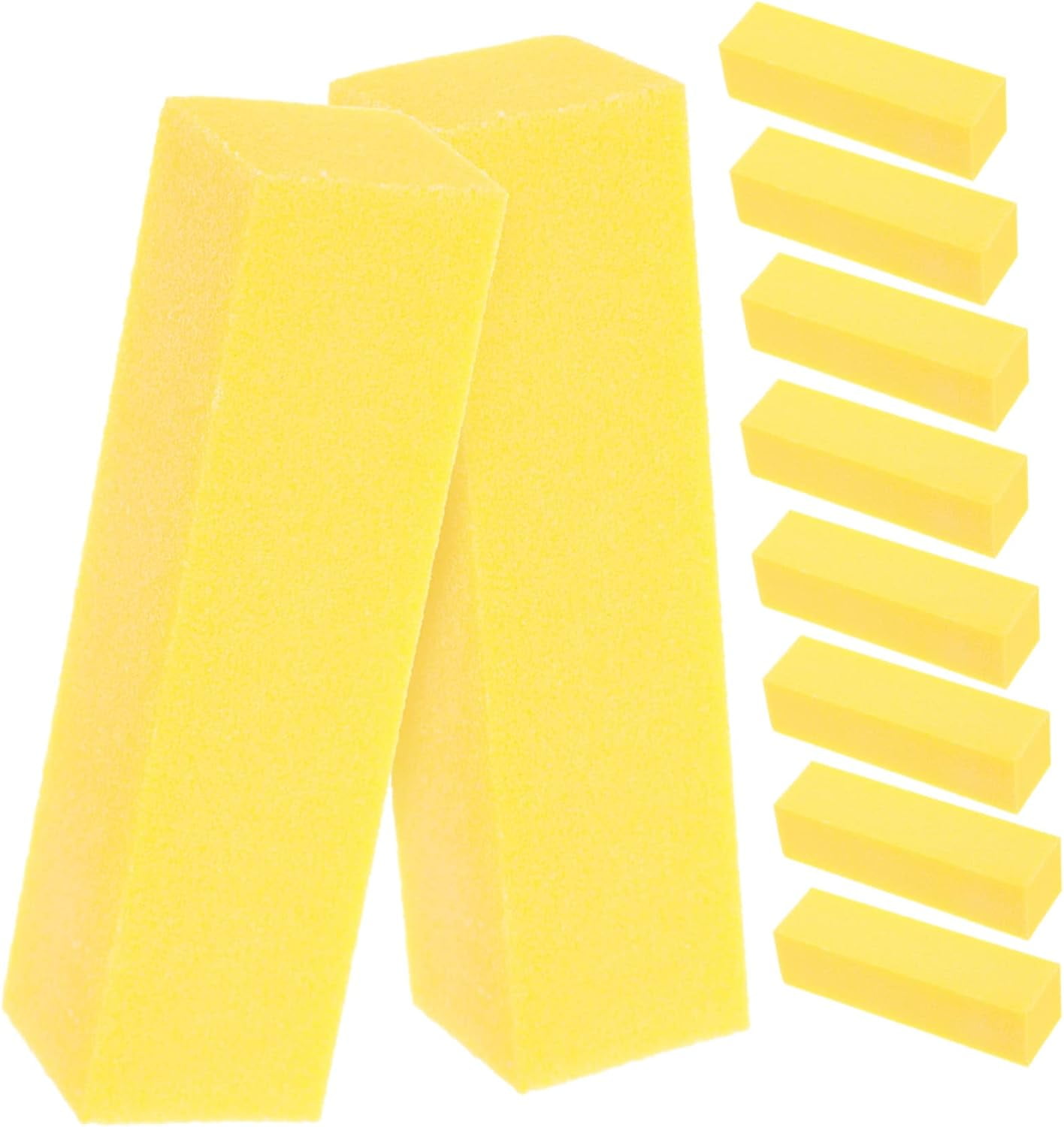 10pcs Manicure Bumper Block 4 sided nail buffer block nail polishing ...