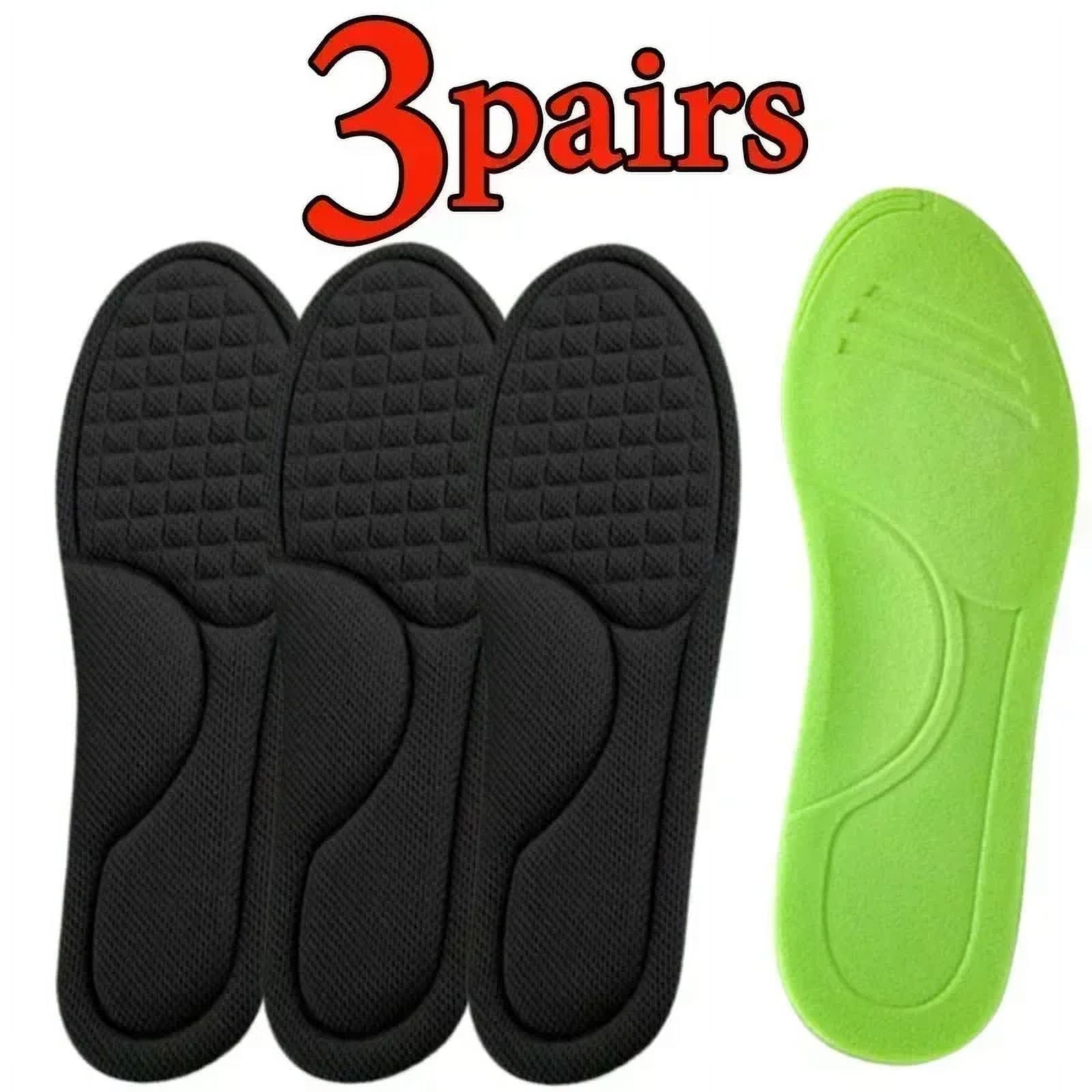 10pcs Memory Foam Insoles for Shoes Men Women Soft Deodorant Absorb ...
