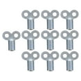 10pcs Metal Radiator Keys, Radiator Bleed Hole Key Plumbing Bleeding ...