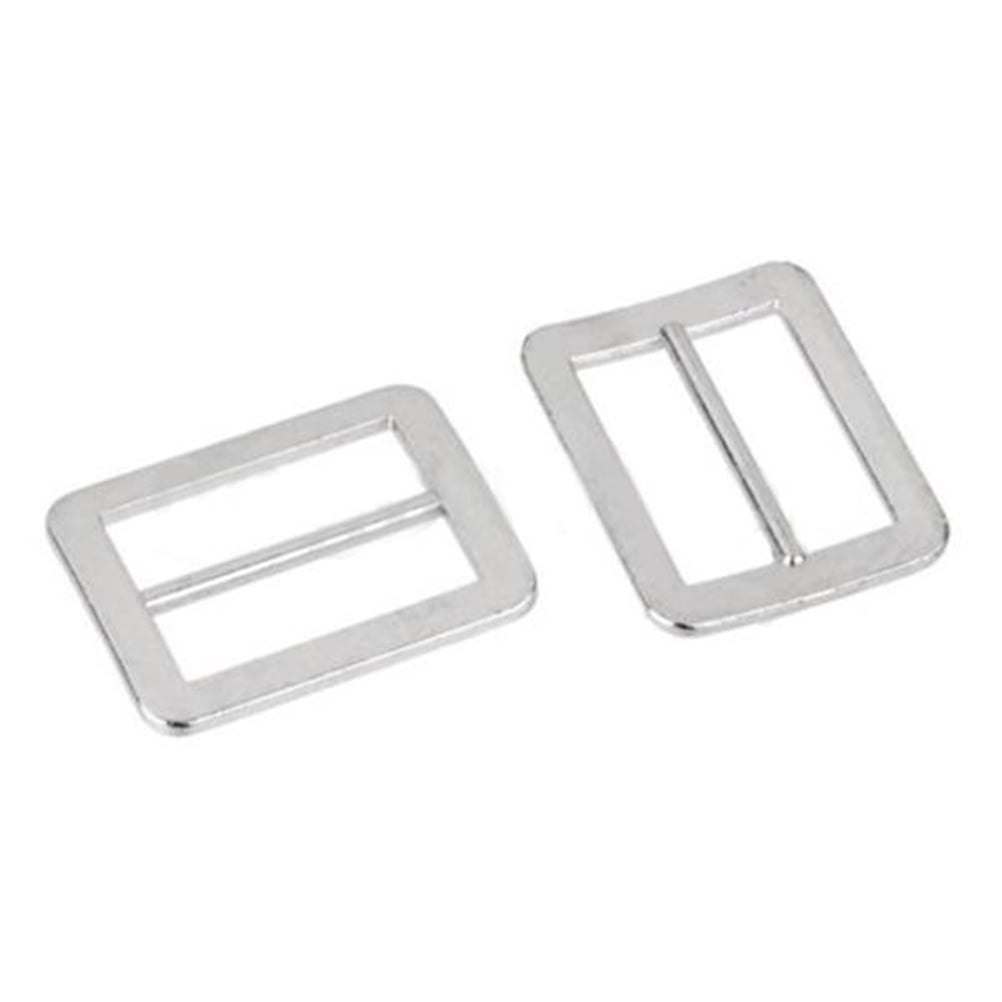 10pcs Metal Sliding Bar Tri-glides Wire-formed Roller Pin Buckles ...