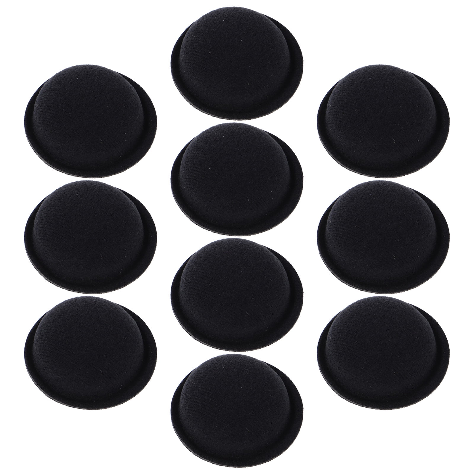 10pcs Mini Black Bowler Hats for DIY Crafts Lightweight EVA Cloth Great ...