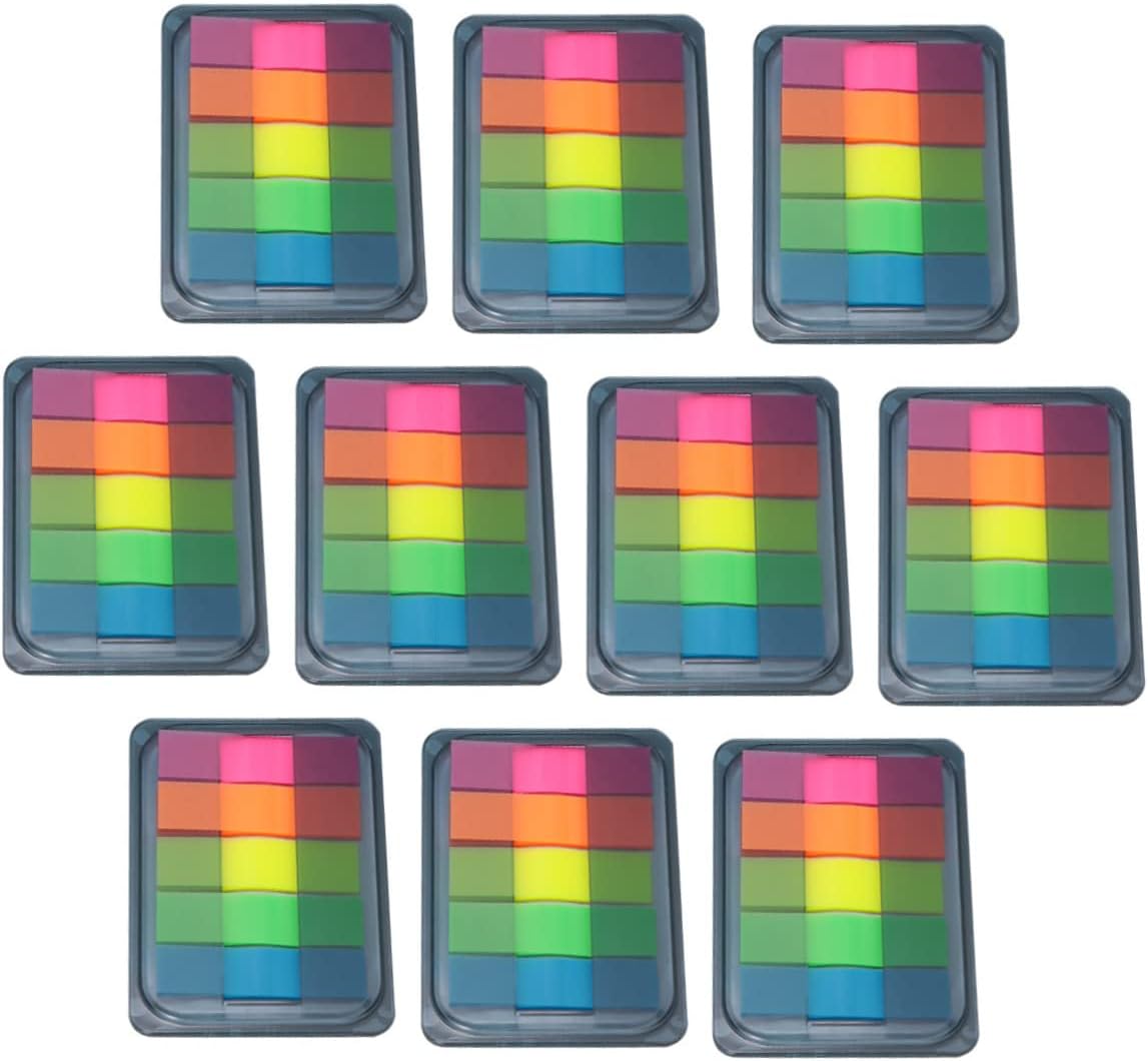 10pcs Mini Labels Mini Notepad Colored Labels Bright Colorful Page ...