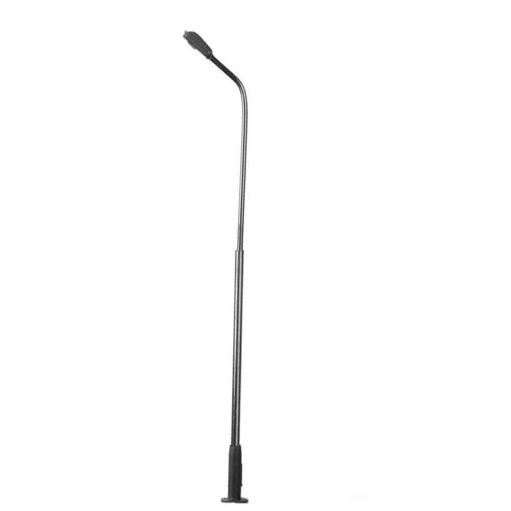 10pcs Model Railway Train Lamp Post Street 1:75-500 Advertising Lights ...
