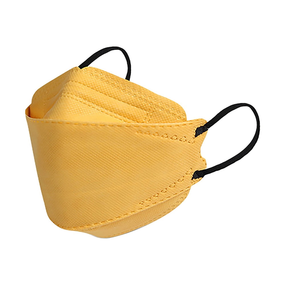 10pcs Morandi mask KF94 mask Spunlace printing disposable mask printing ...