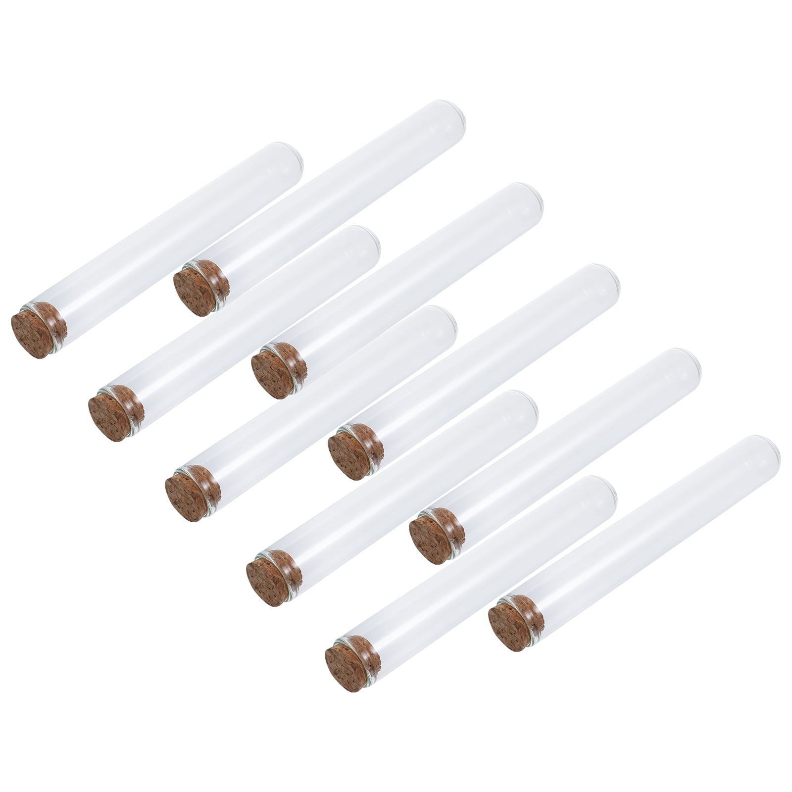 10pcs Multi-functional Glass Match Storage Jar Portable Glass Test Tube ...