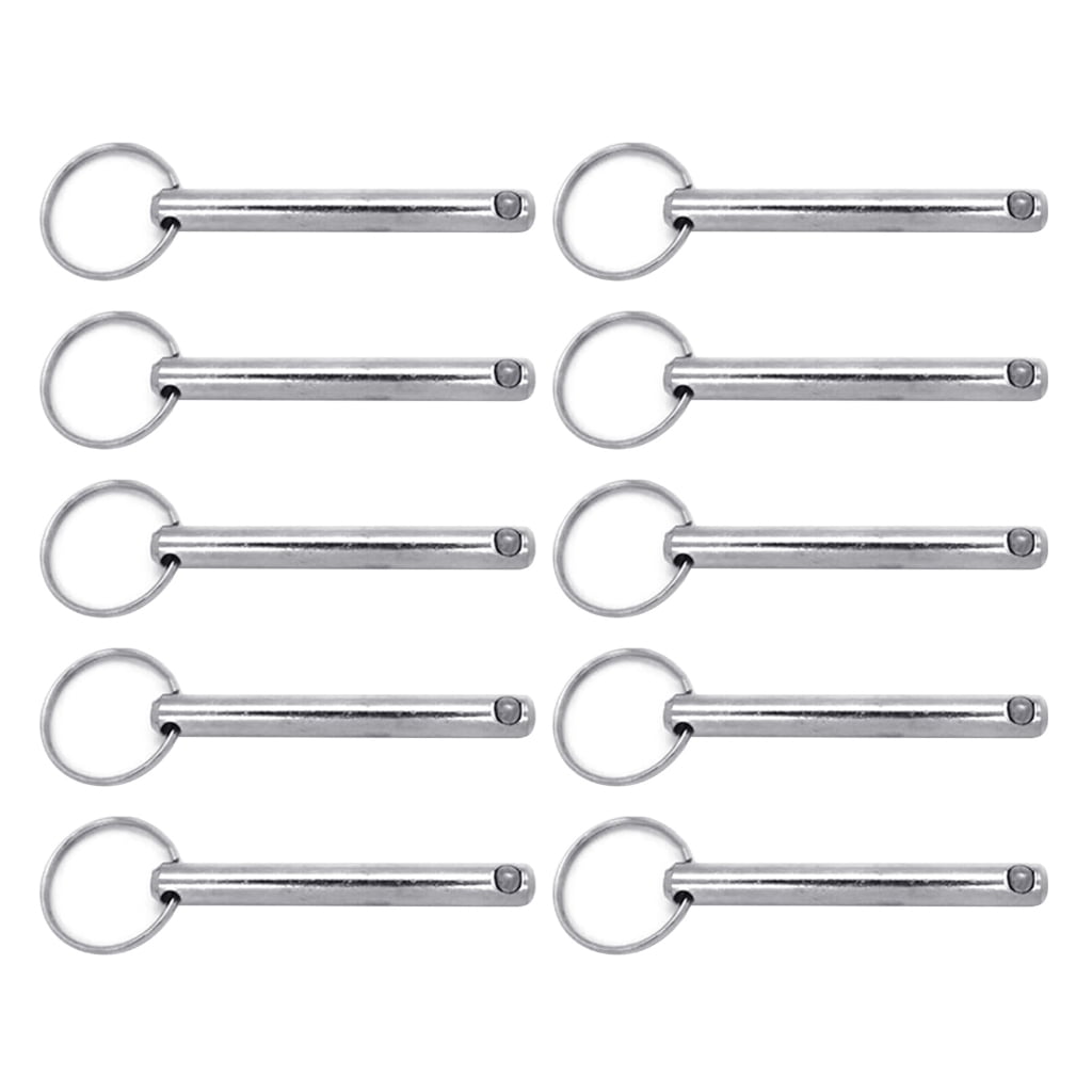 10pcs Multiple Size Heavy Duty High Strength Locking Pins With Ball ...