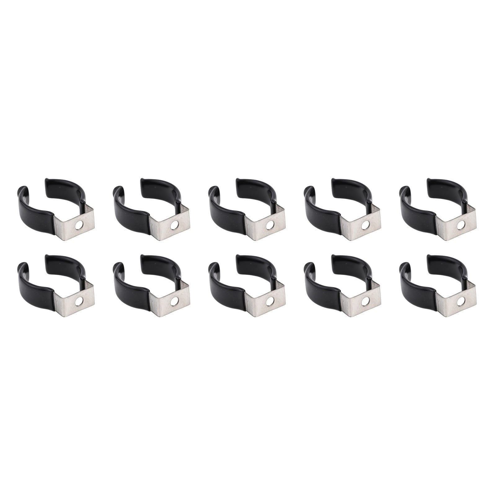 10pcs Narrow Base Tool Spring Terry Clips Pipe Clamp 20/25/28/30mm Base ...