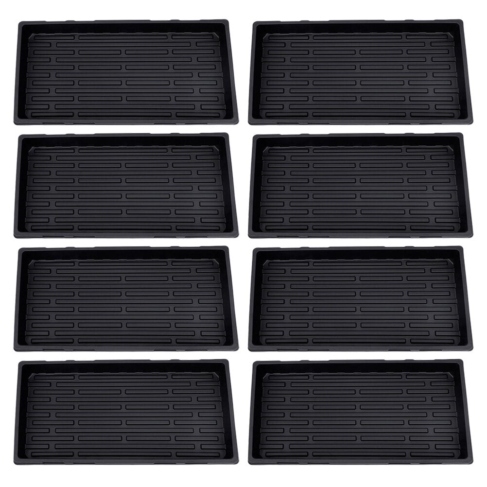 10pcs No Hole Nursery Flat Trays Plants Germinating Tray Garden Nursery ...