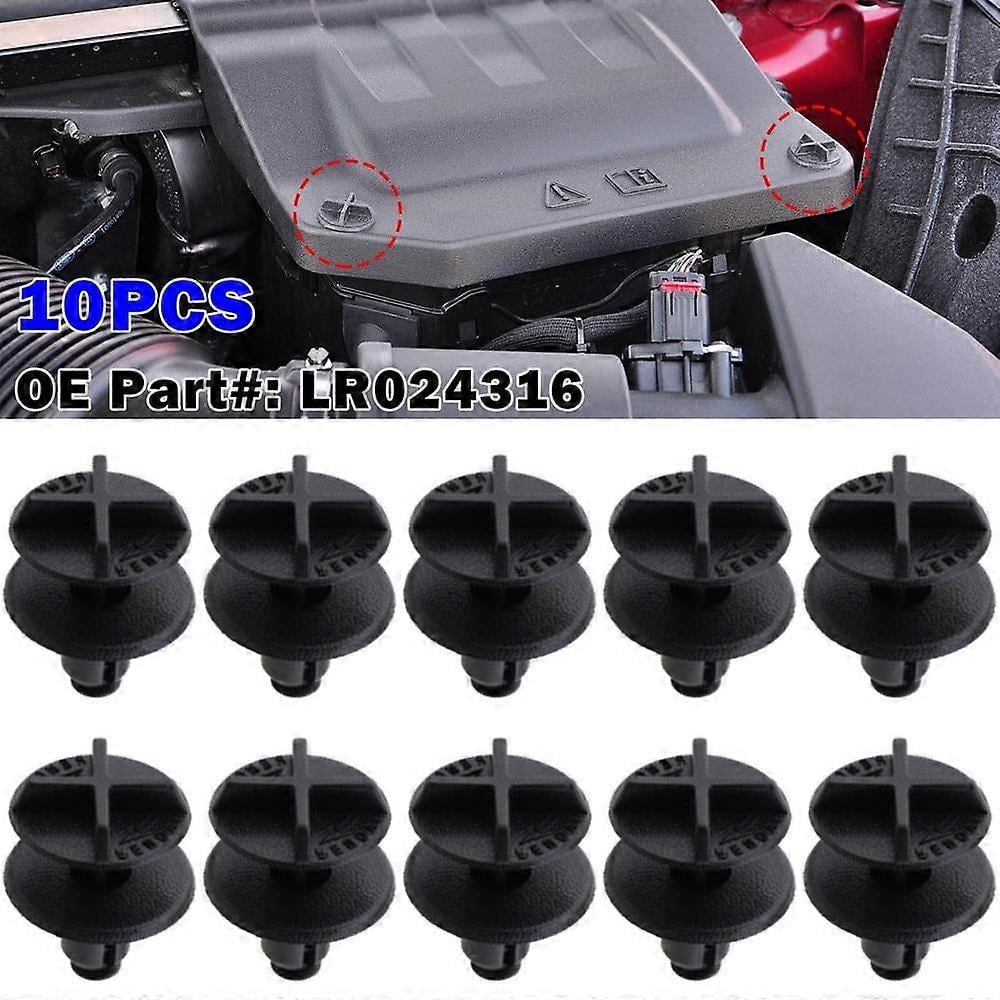10pcs Nylon Battery Cover and Cowl Panel Clip Fasteners for Land Rover ...