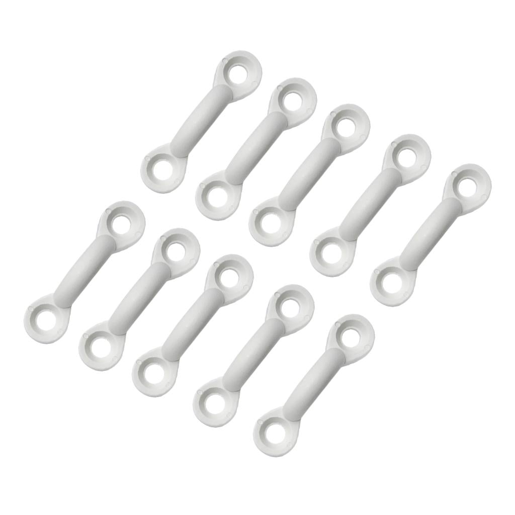 10pcs Nylon Deck Loop, Pad Eye, Tie Down 3/8" Opening For Kayaks And ...