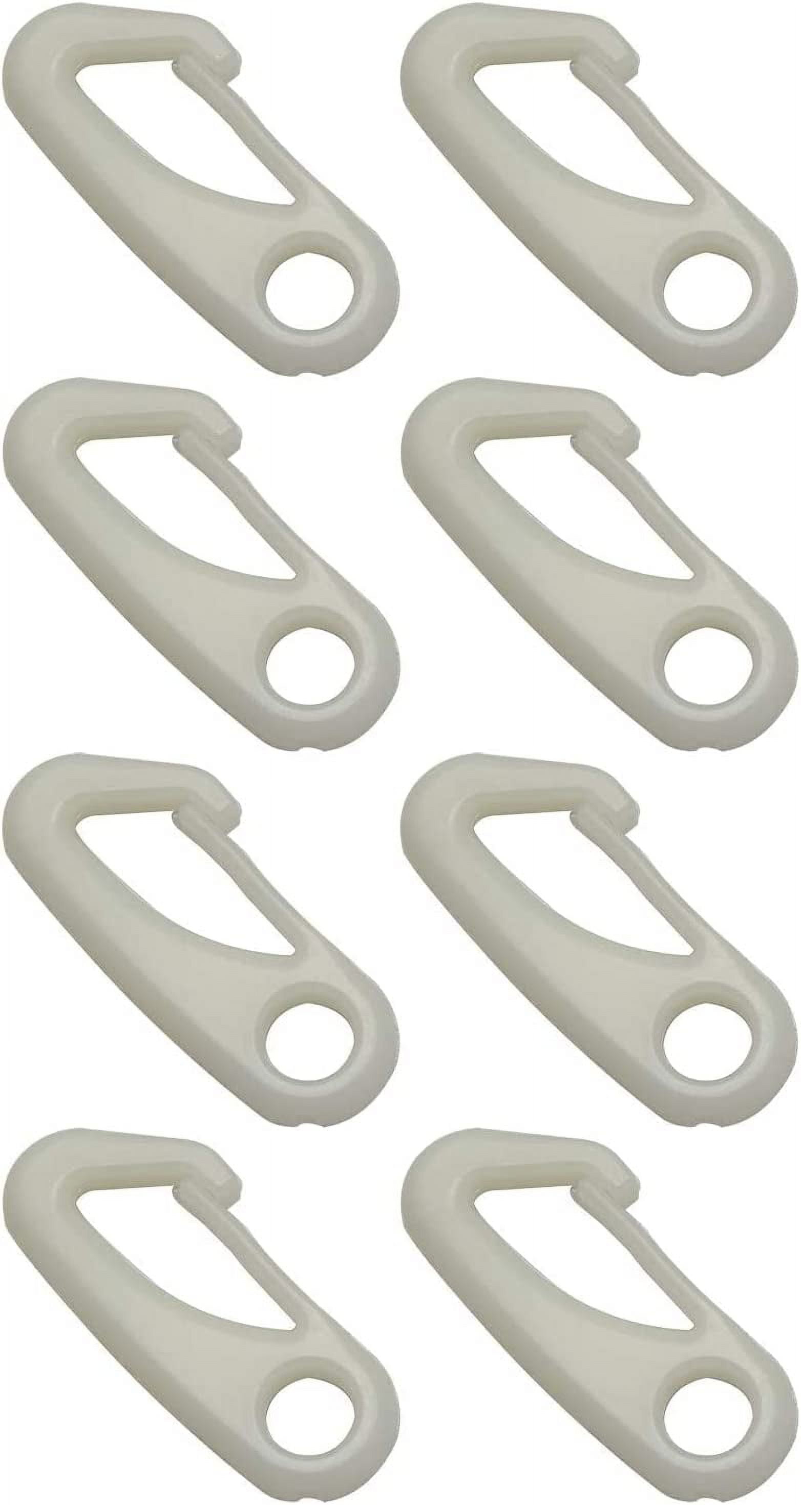 10pcs Nylon Flag Clip Pole Accessories Flagpole Snap Hook for Fixing ...