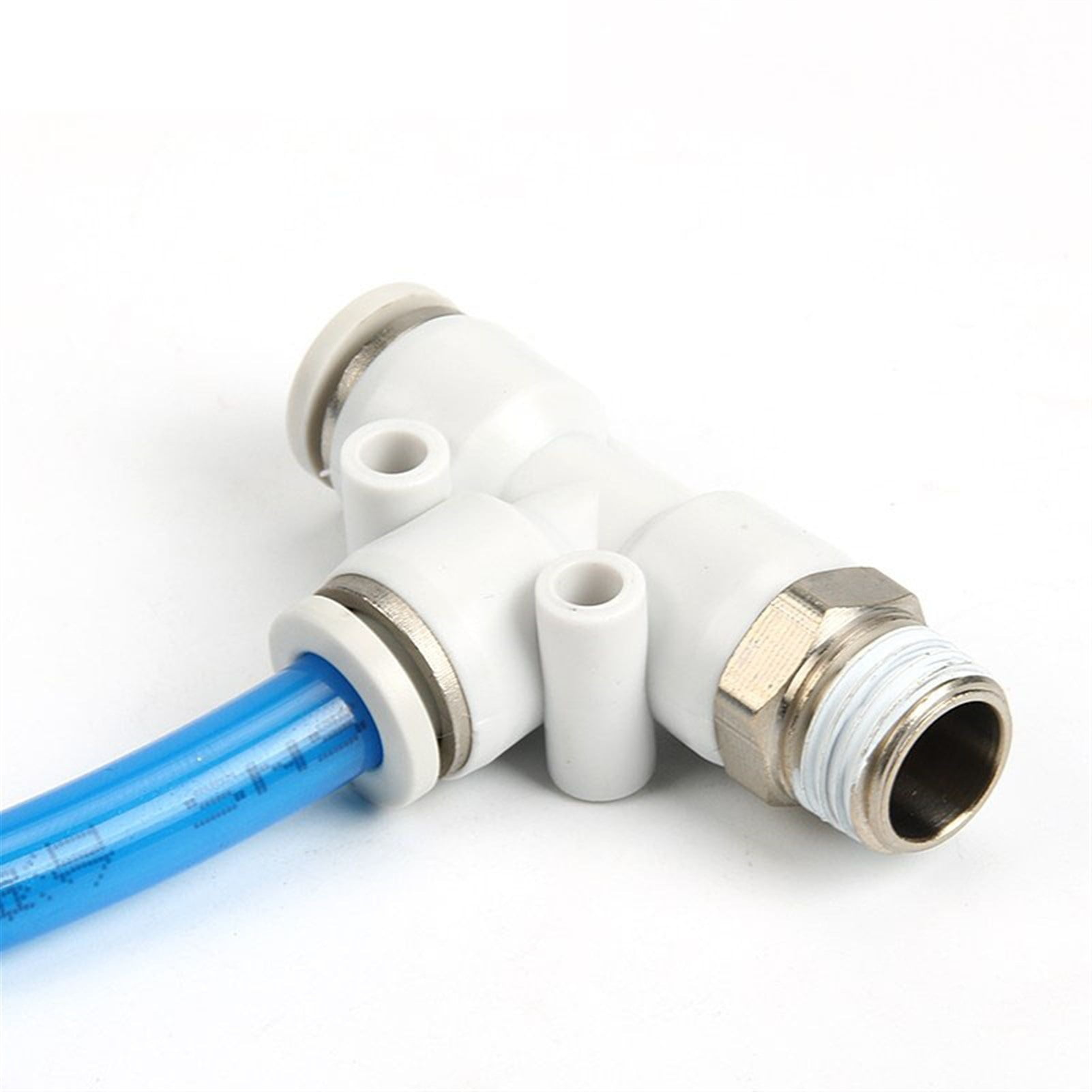 10pcs OD 4 6 8 10 12mm - M5 1/8'' 1/4'' 3/8'' 1/2''PD White Plastic ...