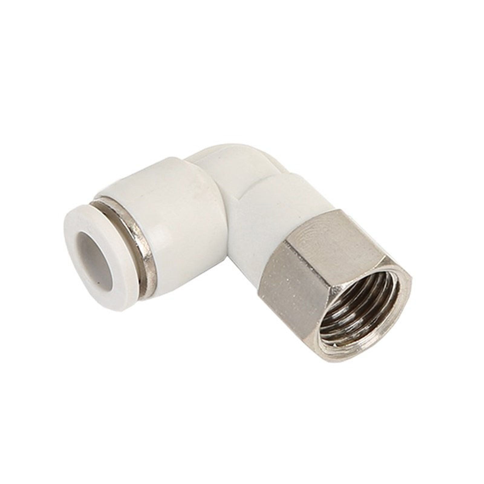 10pcs OD 4 6 8 10 12mm - M5 1/8'' 1/4'' 3/8'' 1/2''White PLF Hose ...