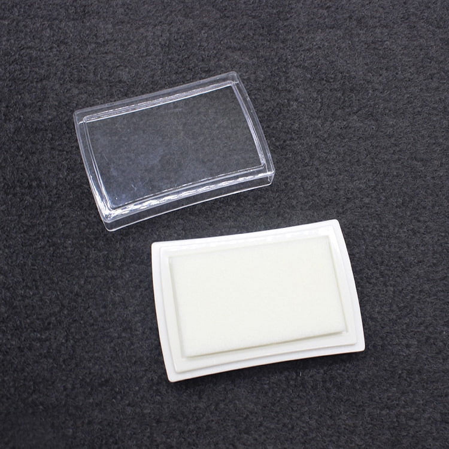 10pcs Office Washable Fingerprint Ink Pads Blank Diy Ink Pads Blank ...