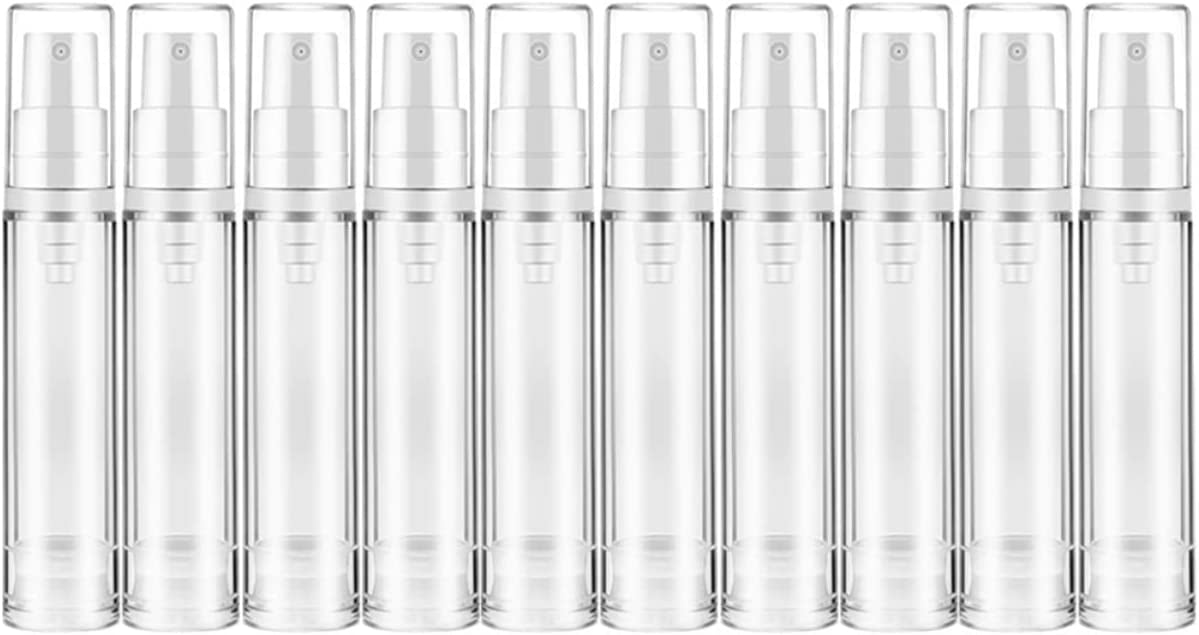 10pcs Oils, Moisturizing Empty Containerstransparent Mini Ml Portable ...