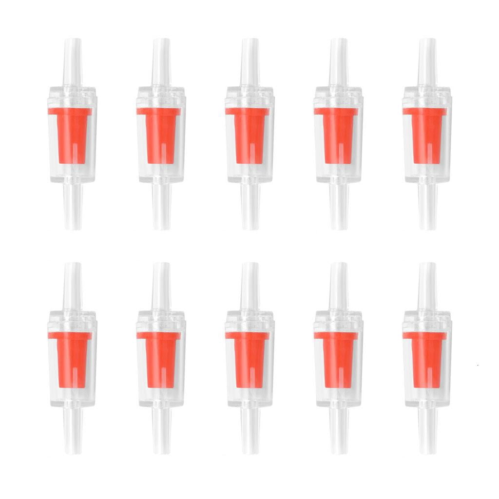 10pcs Oxygen Pump Air Pipe Check Valves Aquarium Check for Valve One ...