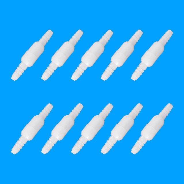 10pcs Oxygen Tubing Swivel Connector,Oxygen Tubing Connector PP ...