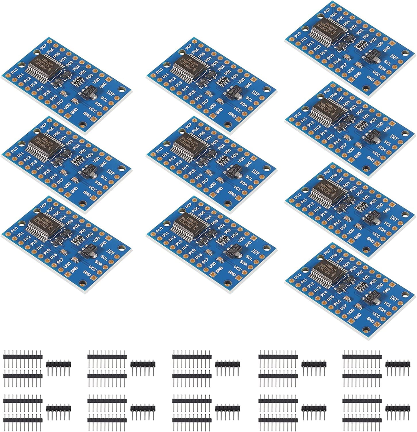 10pcs Pcf8575 Io Expander Board Module I2c To 16io Iic I2c Io Extension Shield Module 16 Bit