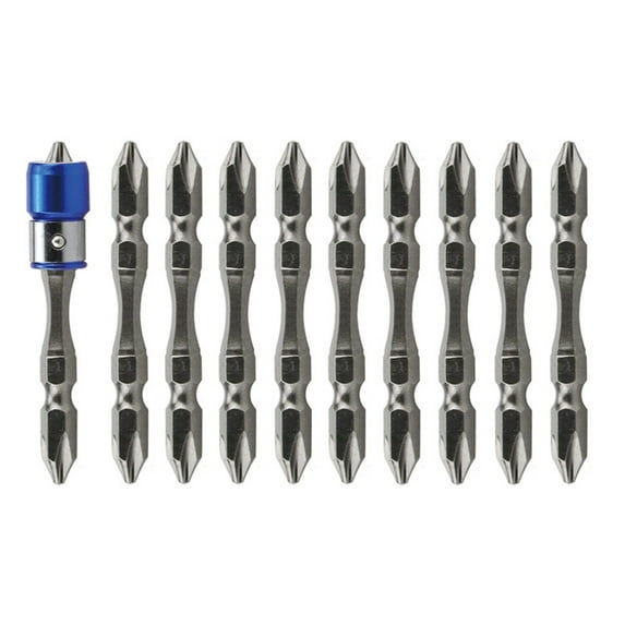 10pcs PH2 Electric Cross Screwdriver Bit Set Double Head with 1 ...