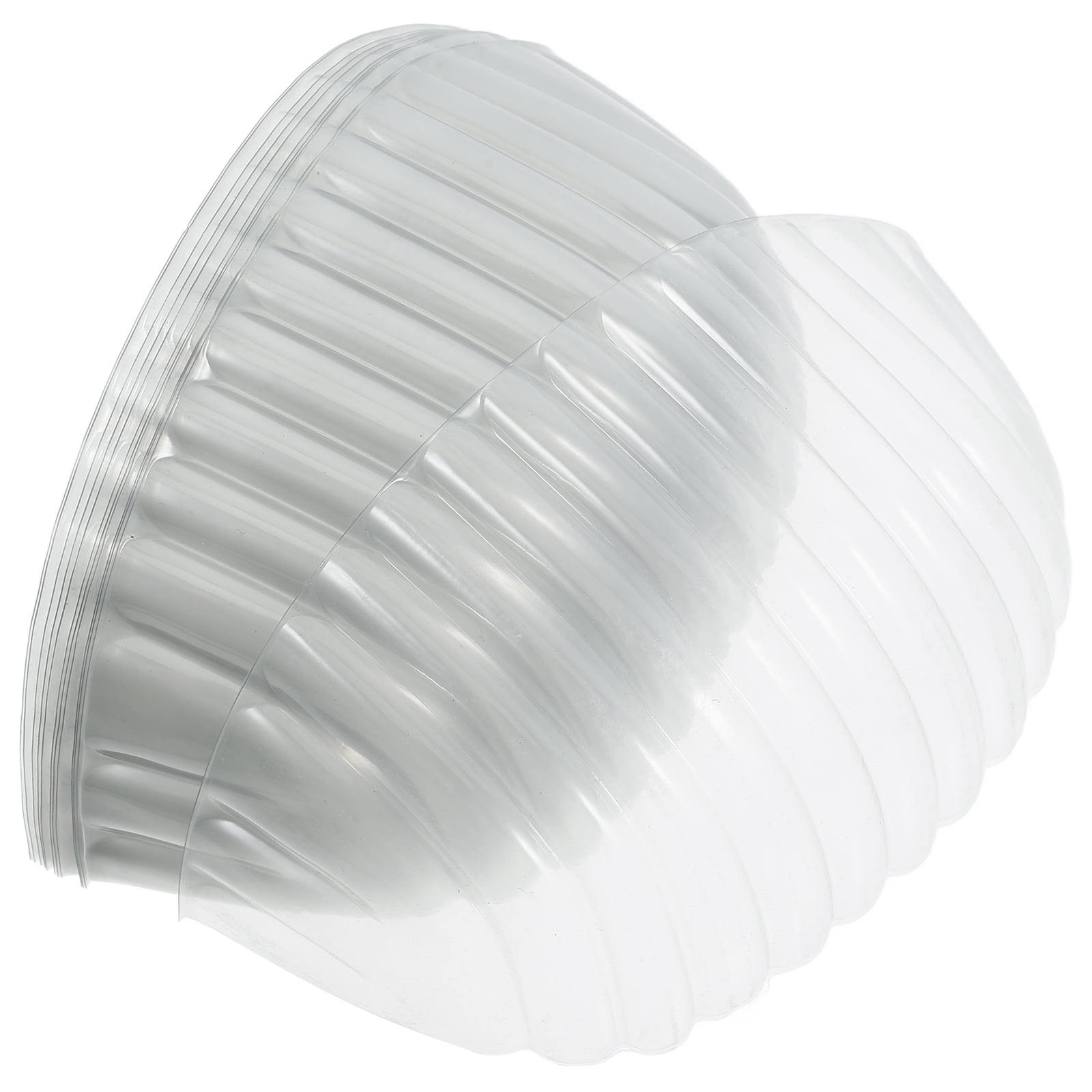 10pcs PVC Plastic Baseball Cap Shaper Insert Inner Support for Peaked ...