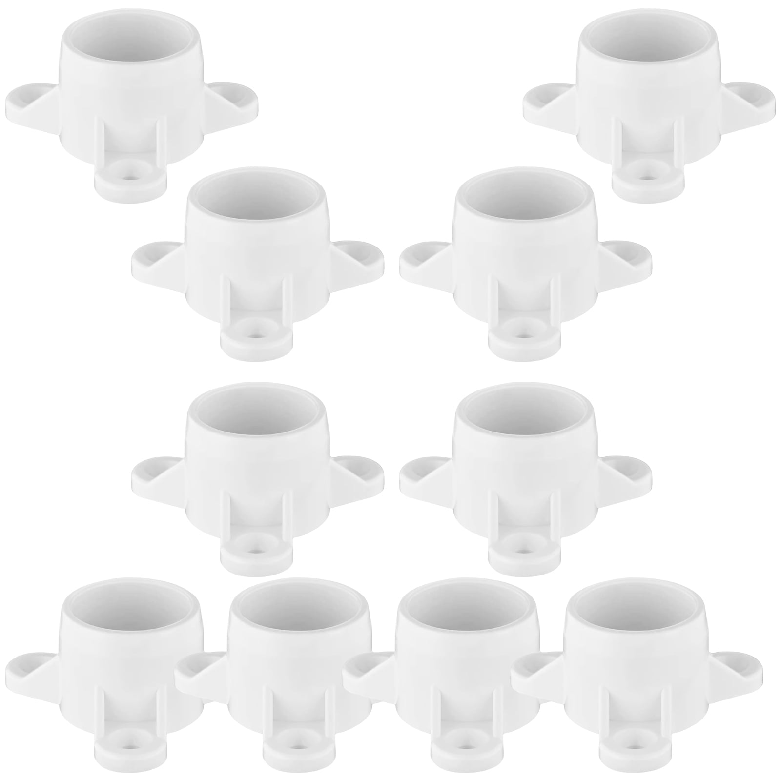 10pcs PVC Table Leg Caps Pipe Caps Impacts Resistant Pipe Caps Adds ...