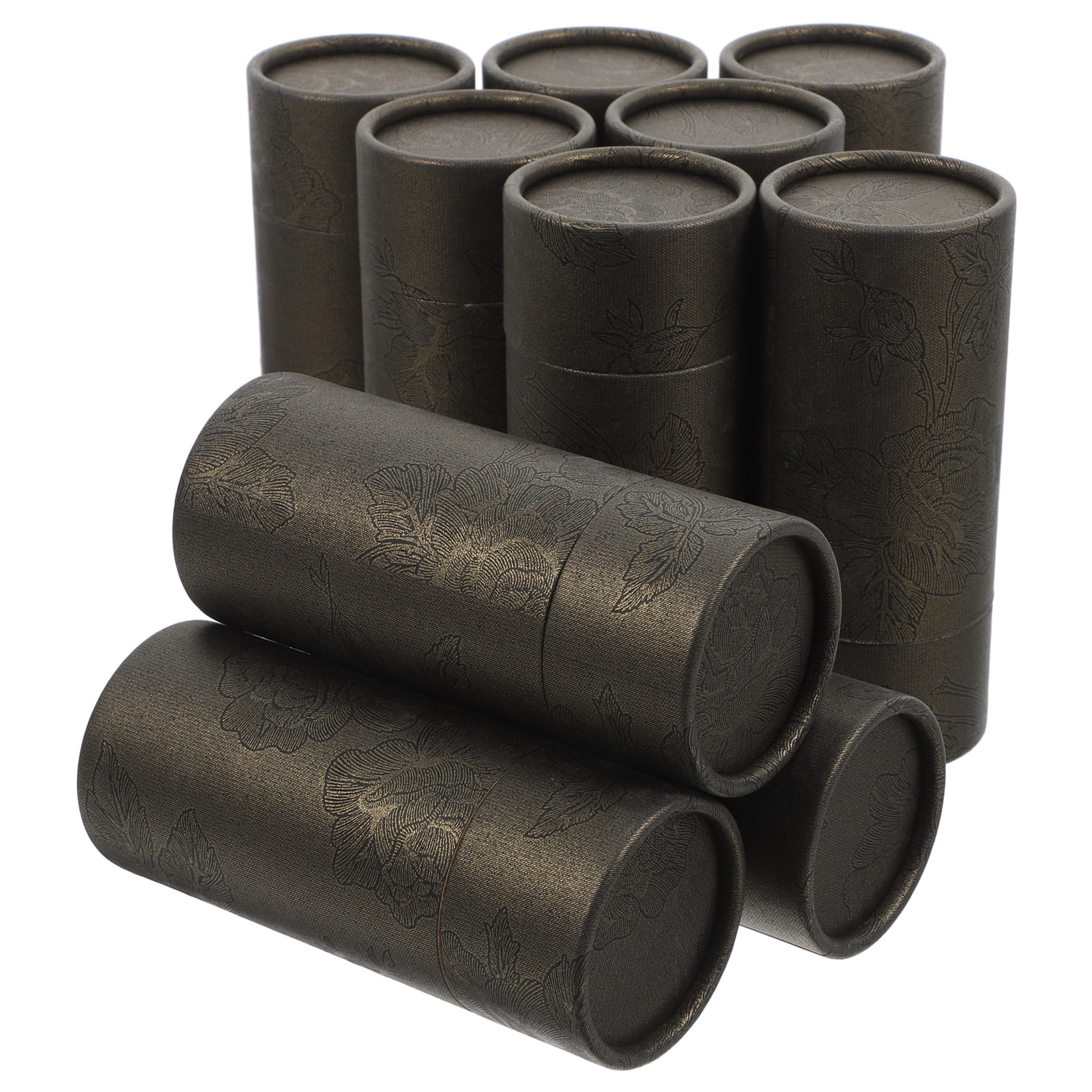 10pcs Packing Box Round Cardboard Box Paper Tube Round Paper Paper ...