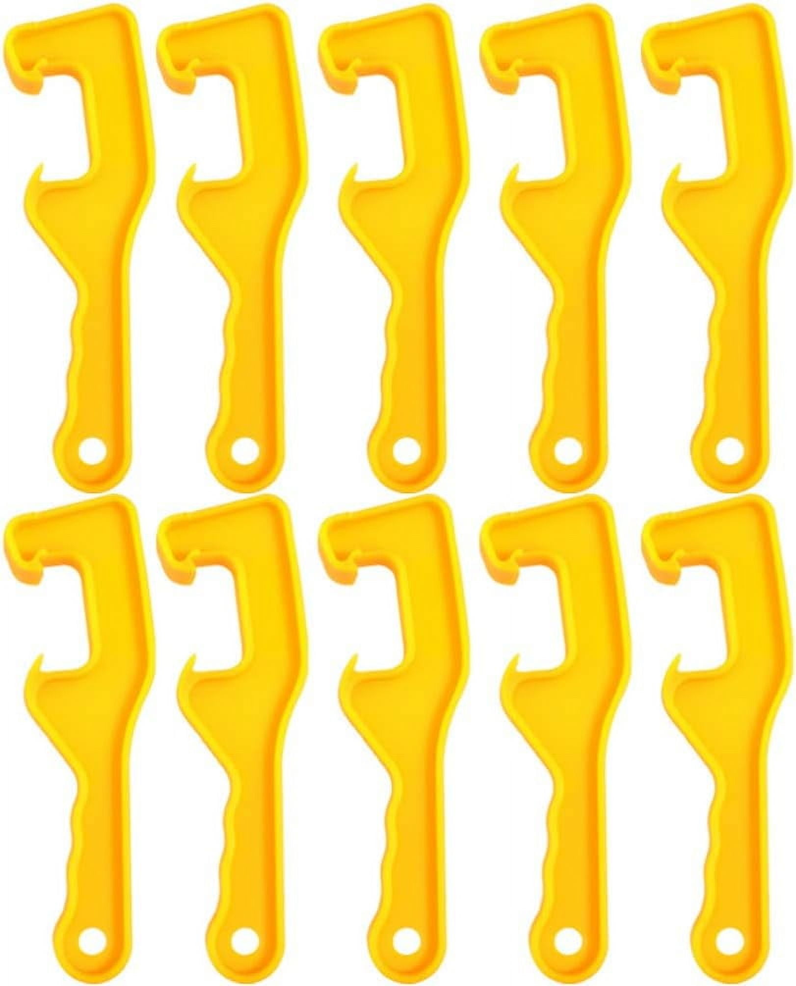 10pcs Paint Can Opener Plastic Bucket Lid Opener Wrench Tool Lid ...