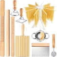 10pcs Pasta Making Tools, Wood Pasta Making Kit with ,Rolling Pins ...