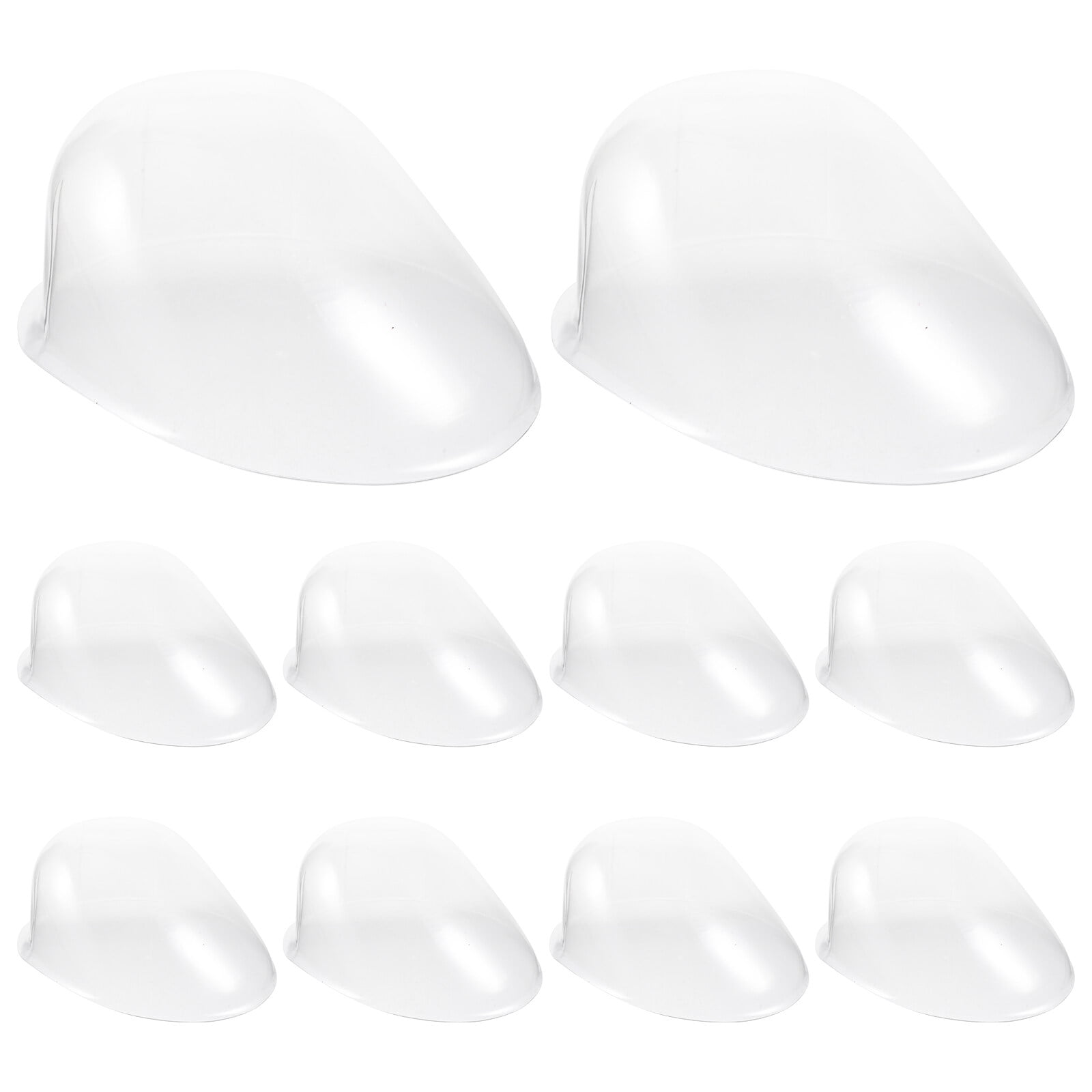10pcs Peaked Cap Support Plastic Hat Shapers Transparent Hat Rack Hat ...