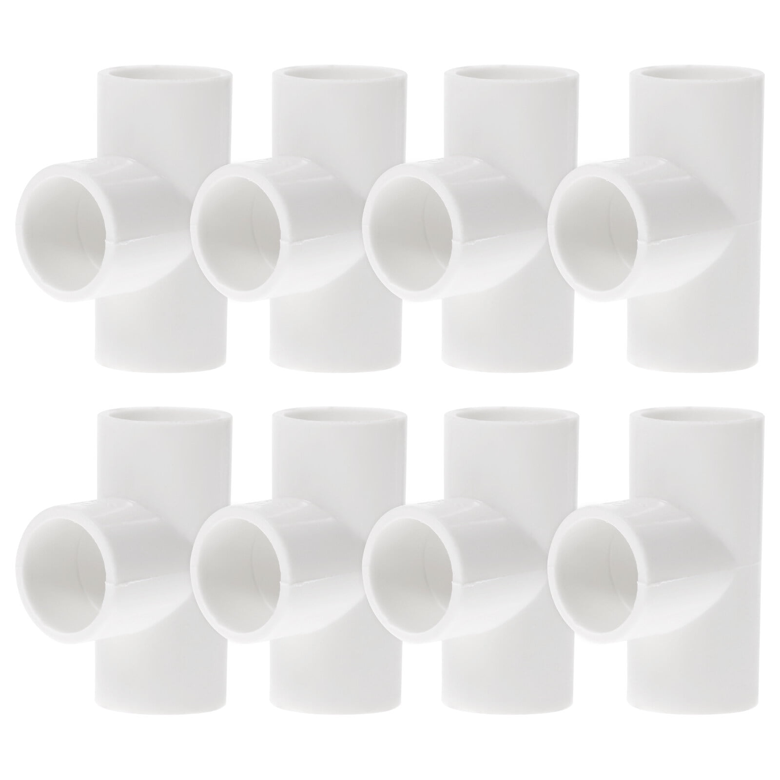 10pcs Pipe Fitting 1/2 Inch Tee Corner Fitting Tent Greenhouse Pvc Pipe ...