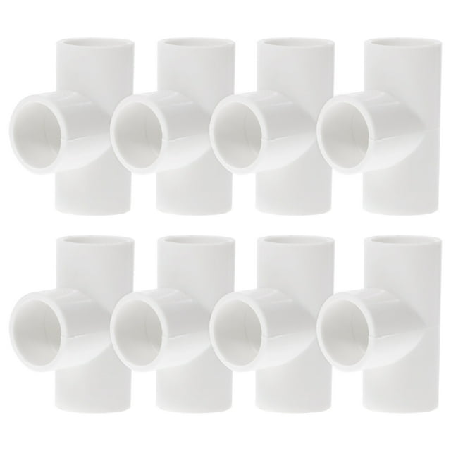 10pcs Pipe Fitting 1/2 Inch Tee Corner Fitting Tent Greenhouse Pvc Pipe ...