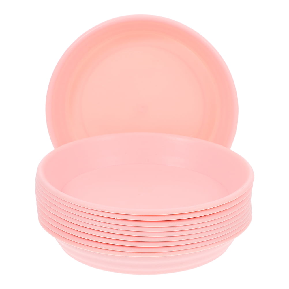 10pcs Plant Pot Tray Plastic Plant Saucer Plant Saucer Drip Sturdy ...
