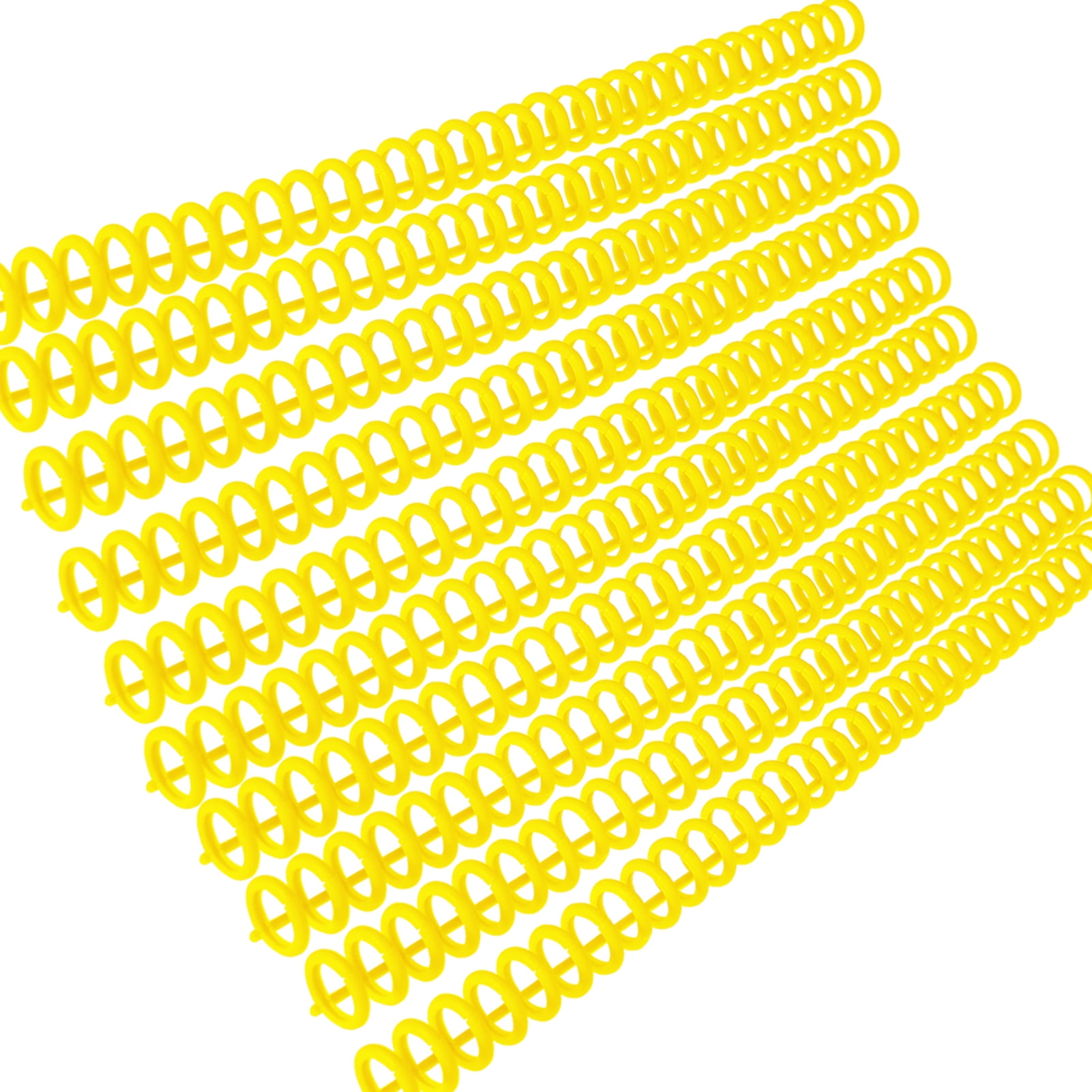 10pcs Plastic 30-Hole Loose Leaf Binders Ring Binding Spines Combs 85 ...