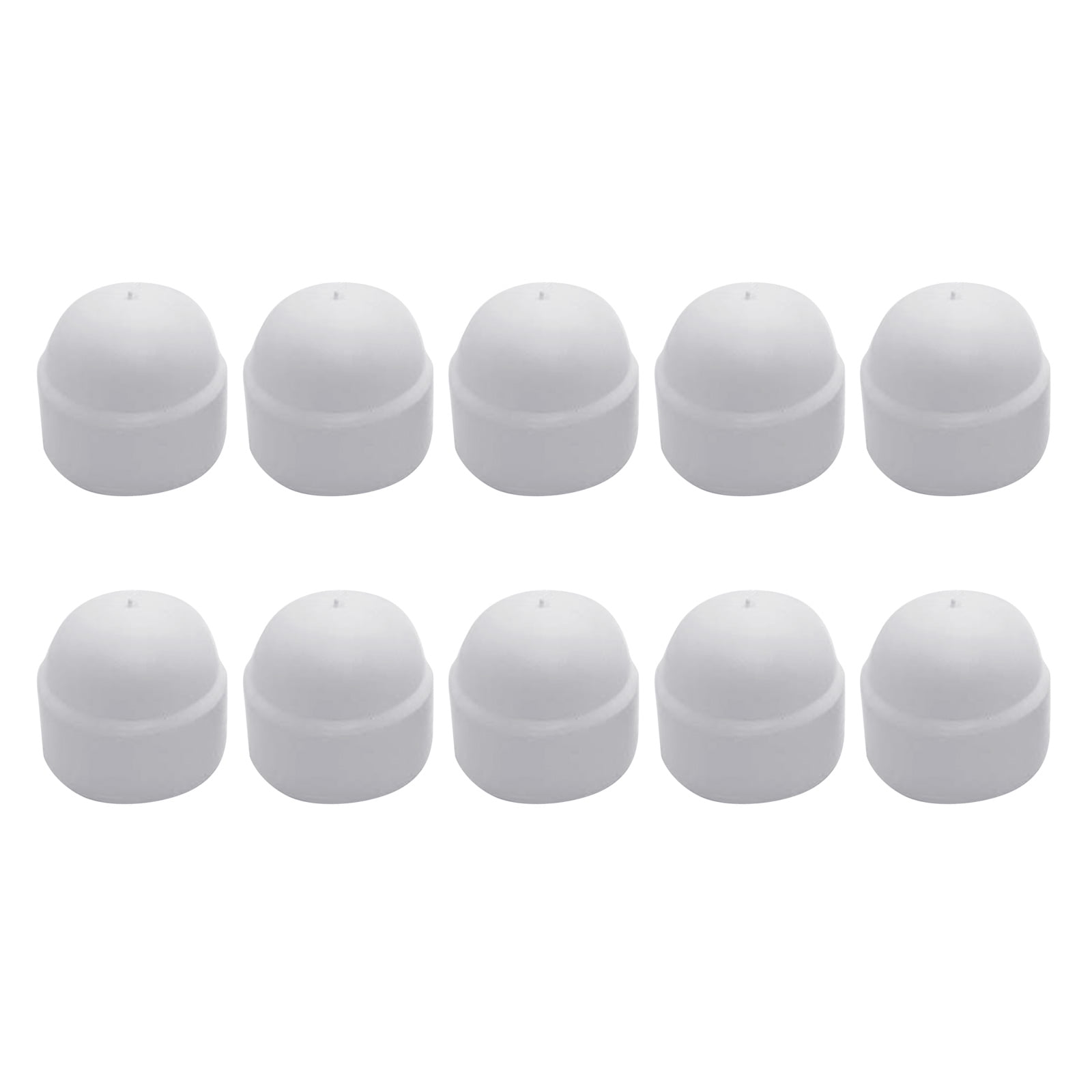 10pcs Plastic Dome Nut Covers Shield Protective Caps Suitable For ...