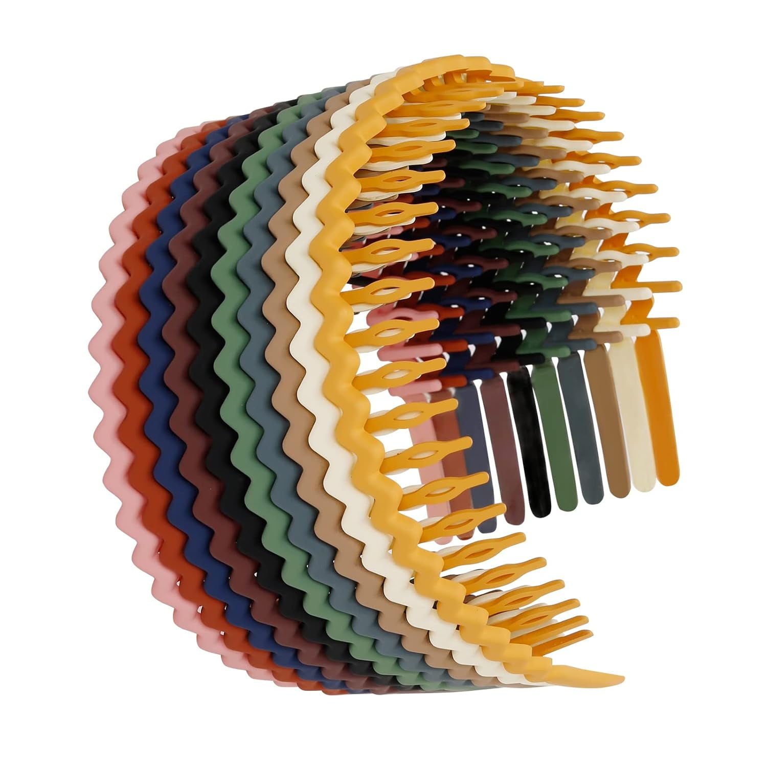 10pcs Plastic Headbands Teeth Comb Headbands Women Simplicity Hair ...