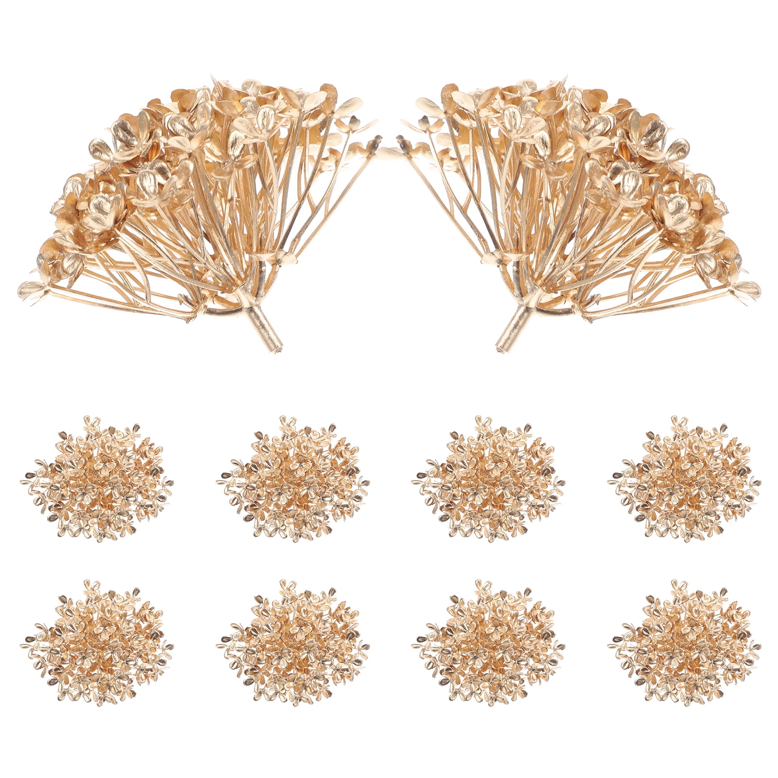 10pcs Plastic Hydrangea Decor Reusable Fake Hydrangea Flower Head Party ...