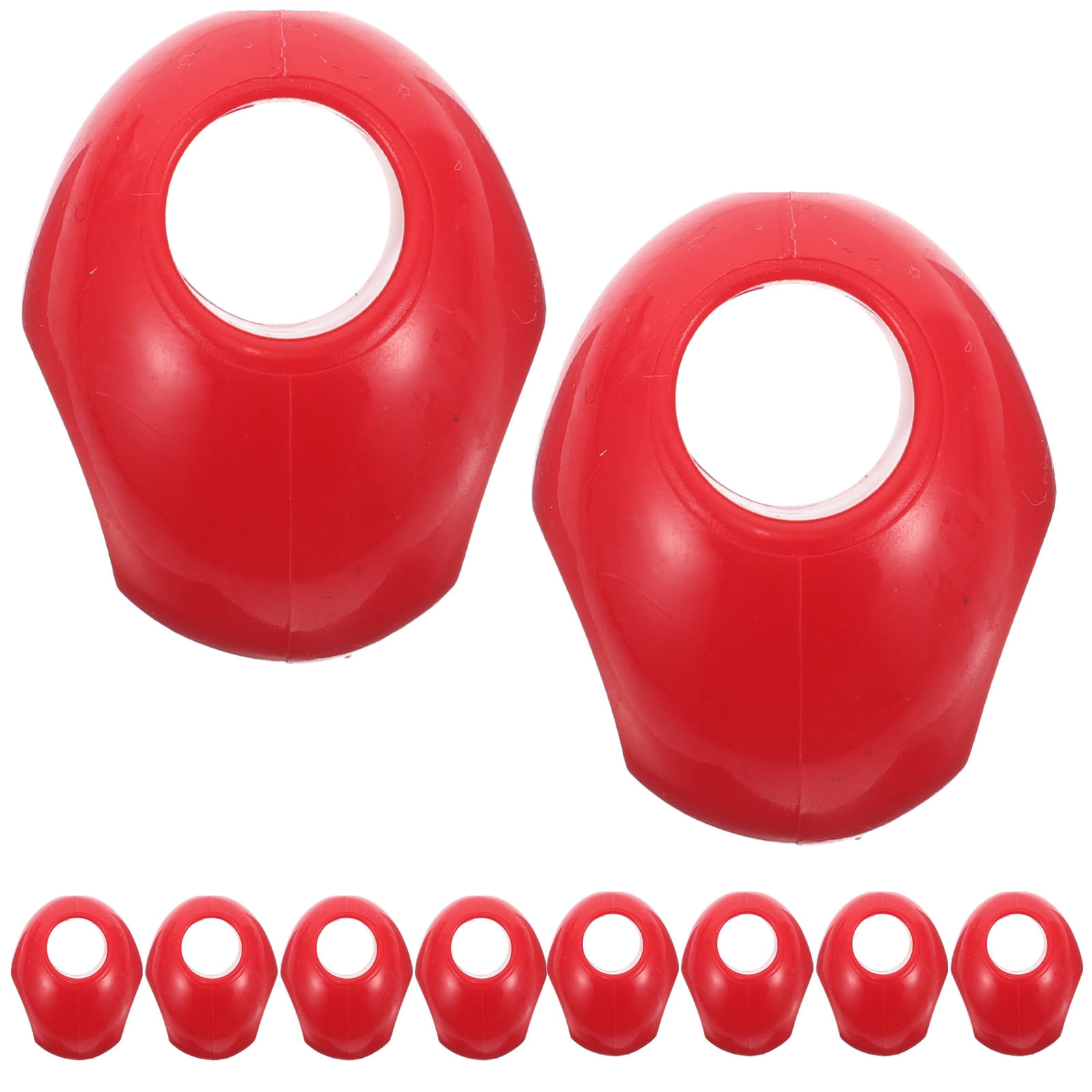 WEUVEB Tractor Joystick Climbing Net Buckles Red Plastic 10pcs ...