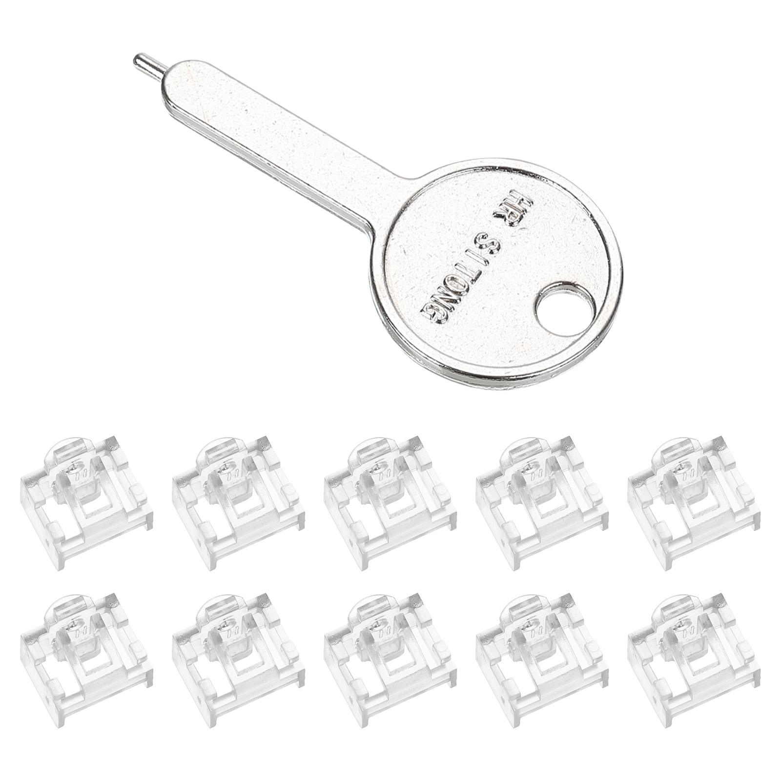 10pcs Port Blocker Locking RJ45 Port/Dust PC Blocker with Coded Key ...