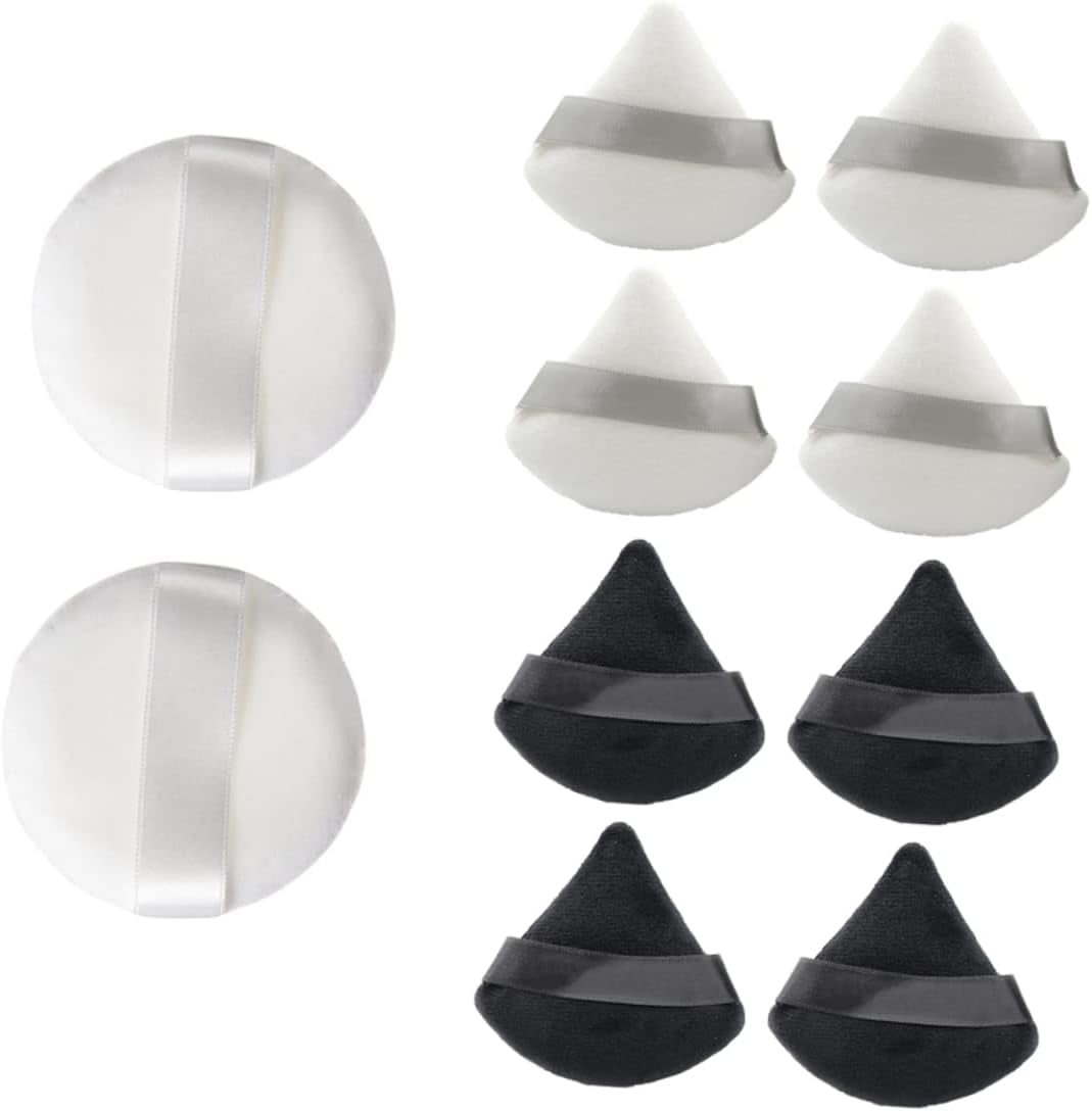 10pcs Powder Puff Face Sponges Baby Sponge Make up Applicators for Face ...