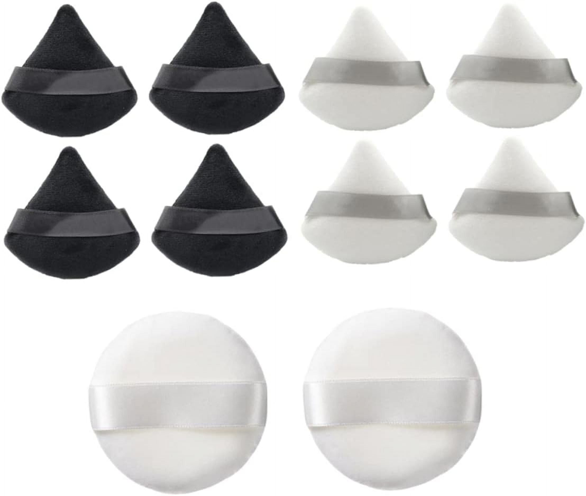 10pcs Powder Puff Velour Powder Puff Triangle Makeup Sponges Body ...