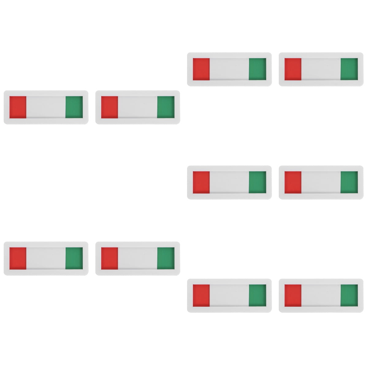 10pcs Privacy occupied sign Sign for Offices Restroom Homes- Slider ...